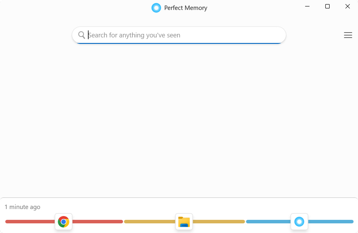 Perfect Memory AI - Search for anything you've seen on your screen